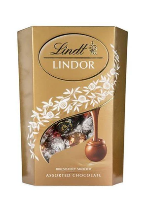 Lindor Cornet Milk Gold (200g) – Hearts & Flowers